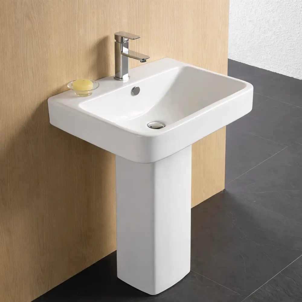 Lavoar stativ (pe podea) Riviera 600x465x820 mm - alb LUC6066AZ ...